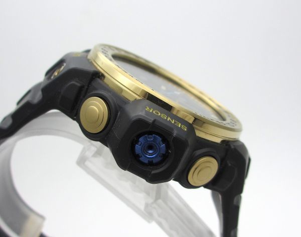 1000円 腕時計 CASIO カシオ G-SHOCK ジーショック 5371 GWN-1000GB ソーラー電波 ガルフマスター 腕回り最大 ...