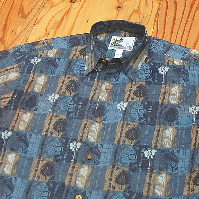 USA製 ブルーウォーター BLUEWATER/AFTCO 総柄アロハシャツ XL程 sh13345(XLサイズ以上)｜売買されたオークション ...