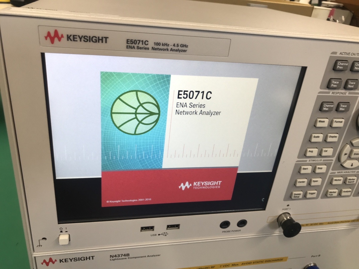 Keysight E5071C N4374B セット 4.5 GHz Single-Mode Lightwave Component Analyzer(アマチュア無線)｜売買されたオークション ...