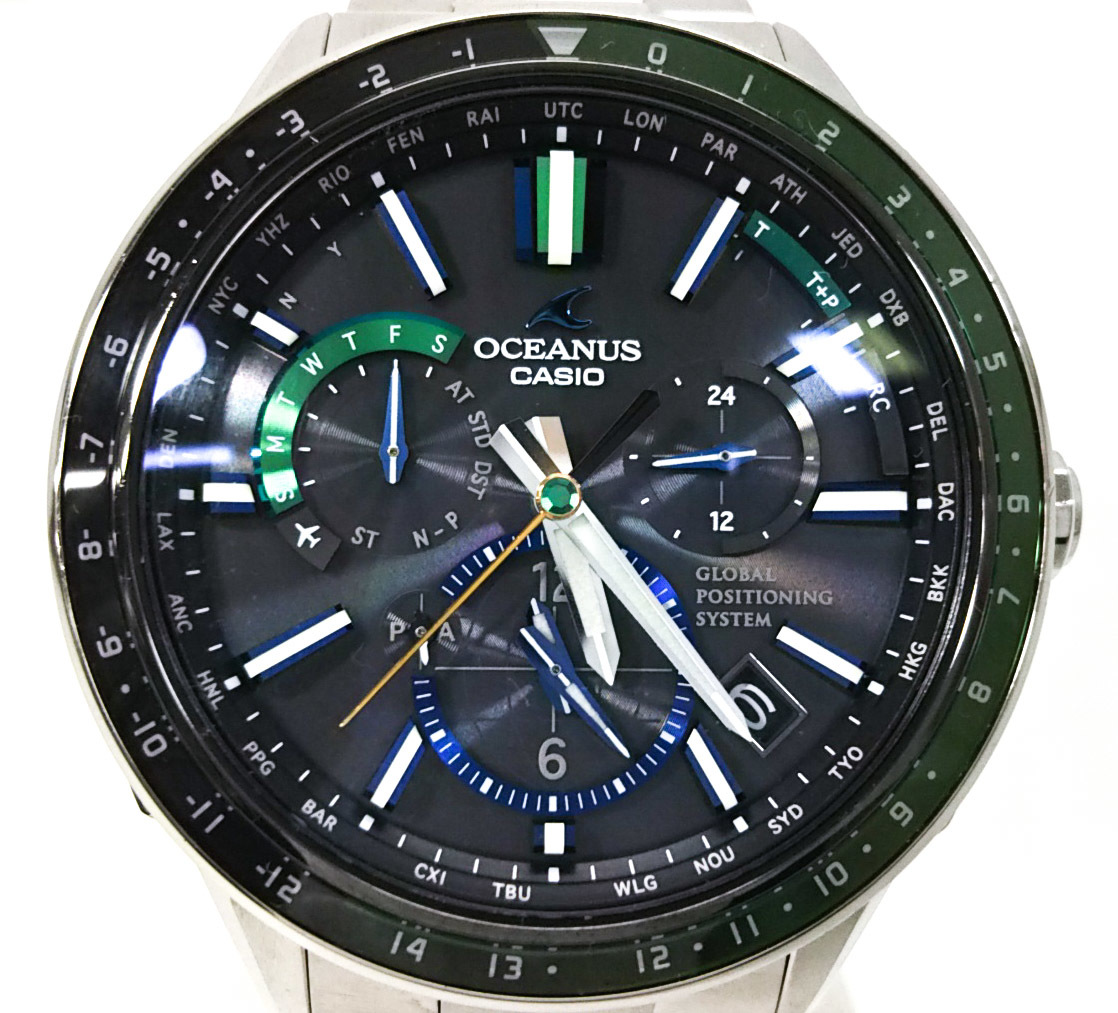 極 OCW-G1100-1A2JF 世界500本限定 フルメタルGPSハイブリッド電波ソーラー 完品 参考価格248.400円 生産終了モデル ...