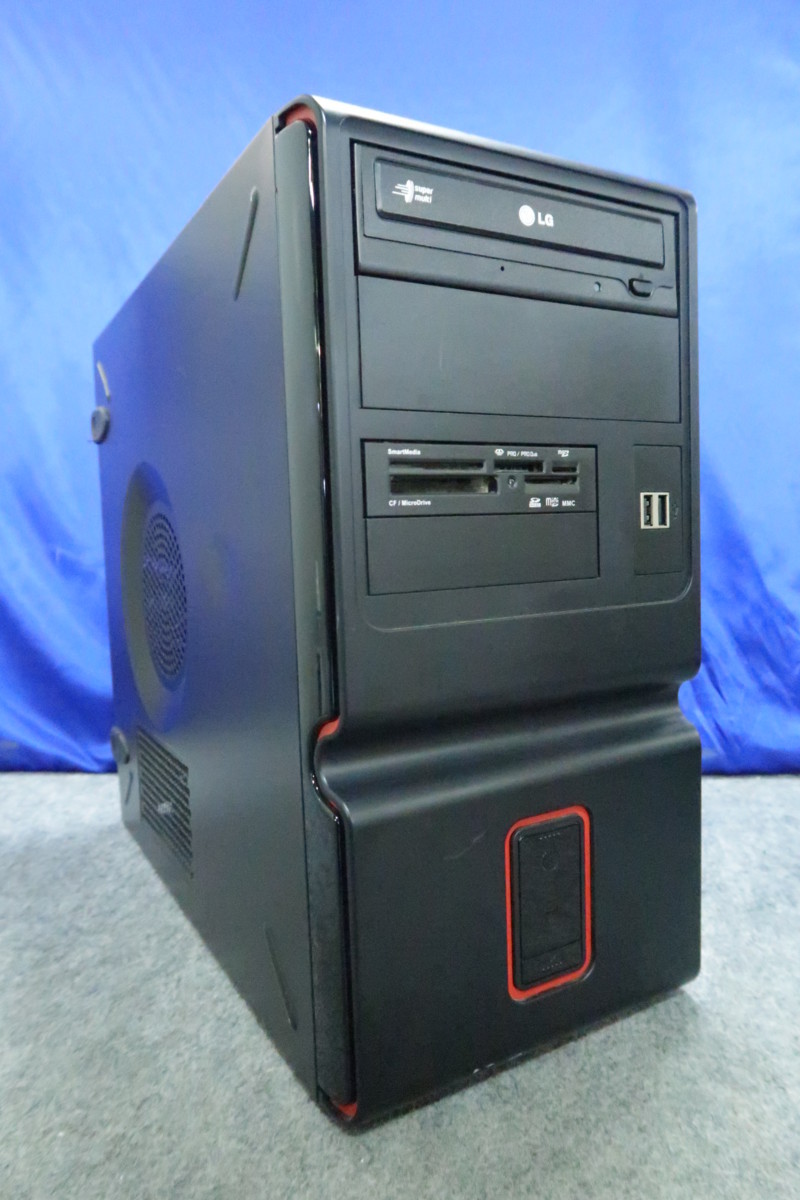 自作 Core i7-860 2.8GHz 1GB DVDスーパーマルチ MSI P55M-SD40 GALAXY GF210 512MB ...