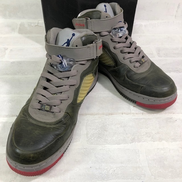 NIKE AJF 5 PREMIER ナイキ エアジョーダン フュージョン プレミア 325330-341 カーキ SIZE：US9.5 27 ...