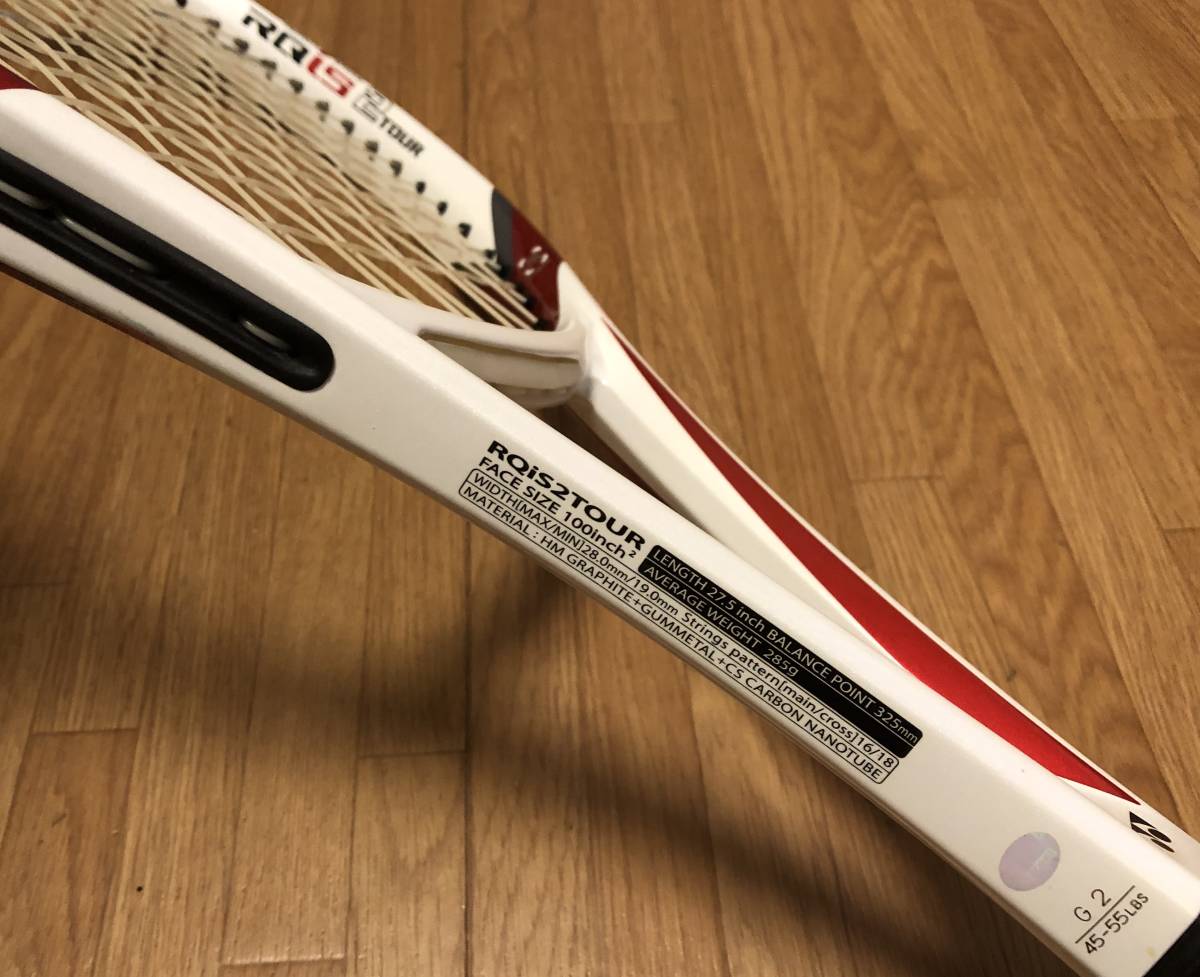 YONEX RQインパクトスピード 2 ツアー ヨネックス RQiS 2 TOUR 伊達公子 ヒンギス(ヨネックス)｜売買されたオークション ...