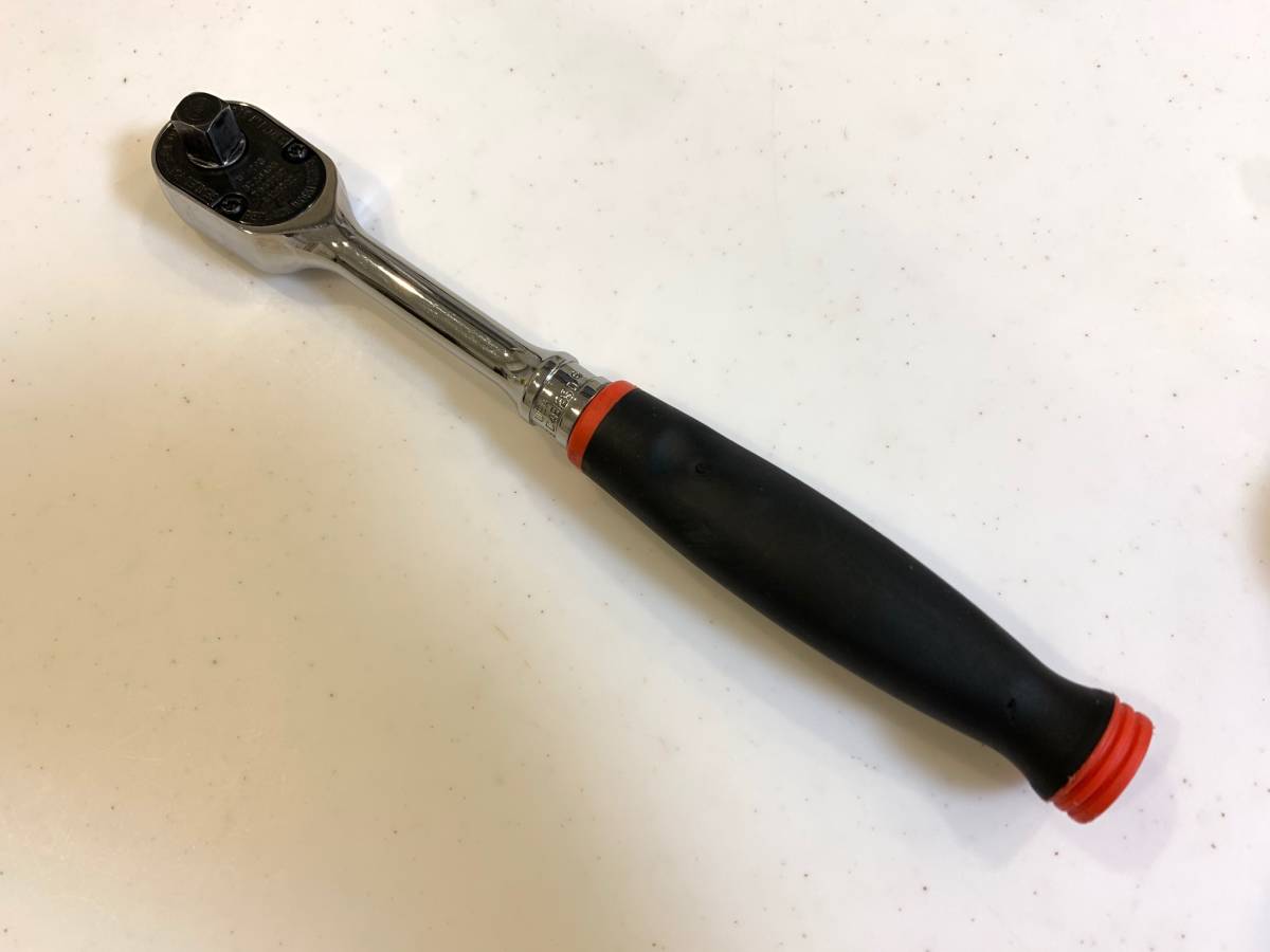 Snap-on スナップオン 3/8ラチェットハンドル FH80 ソフトグリップ(ラチェットハンドル)｜売買されたオークション情報、yahoo ...