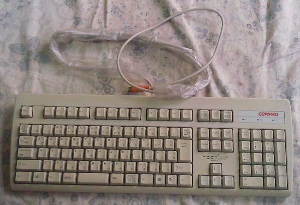 COMPAQ PS/2 日本語キーボード 166516-196 RT235BTWJP 269513-196 パソコン用 コンパック ジャンク ...