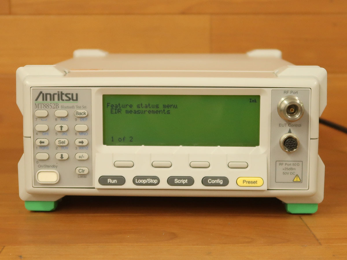WH31045 Anritsu/アンリツ MT8852B OPT 042 EDR付き/オーディオなし Bluetooth Test Set ...