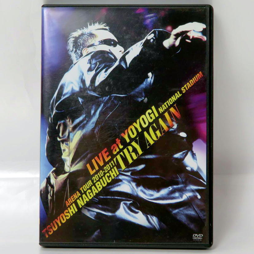 DVD 長渕剛 ライブDVD ARENA TOUR 2010-2011 TRY AGAIN LIVE at YOYOGI NATIONAL STADIUM 再生確認済(ジャパニーズポップス ...