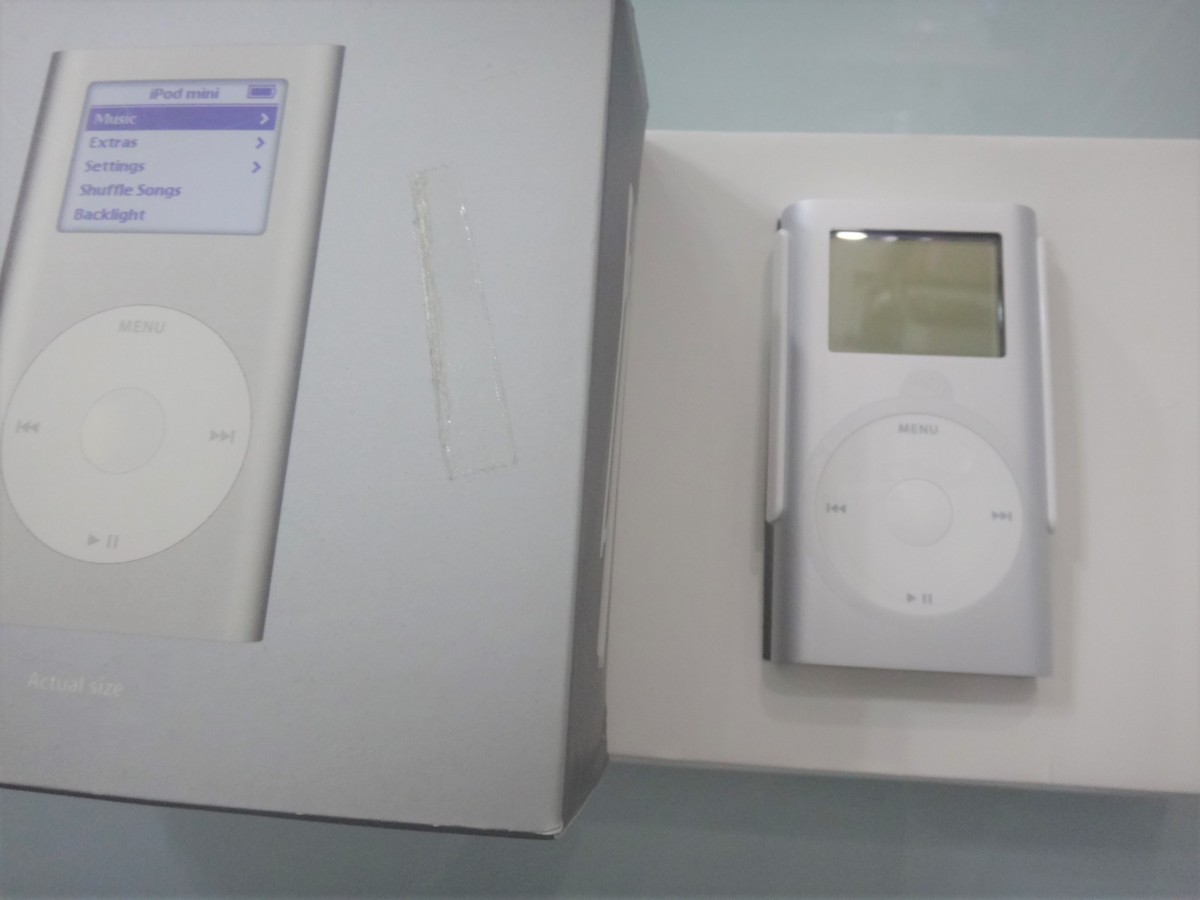 Apple アップル iPod mini アイポッドミニ A1051 4GB シルバー 第2世代 P9800J/A 付属完品(iPod本体 ...