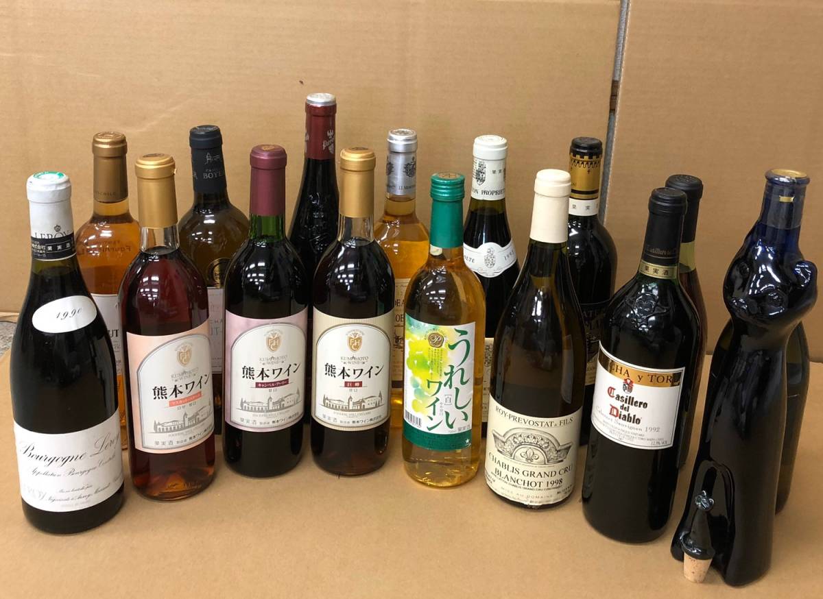 A27g54M 未開栓 ワイン 果実酒 赤 白 MOUTON CADET SANTA ANA ALEXANDRIA など 全16種類 まとめ ...