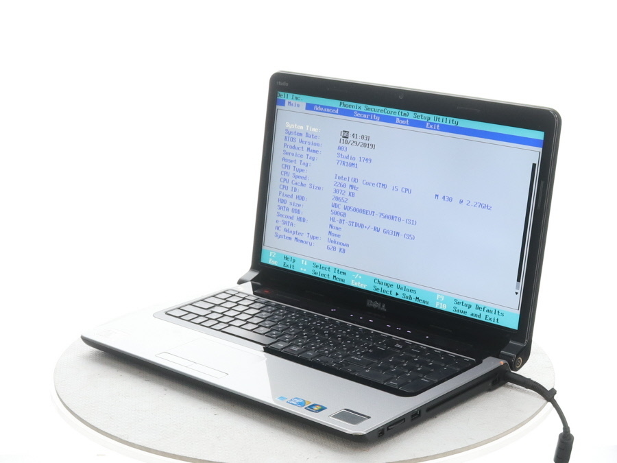 DELL Studio 17/1749 Core i5 430M 2.26GHz 4GB 500GB 現状品(17インチ以上)｜売買された ...