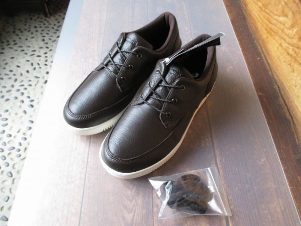 箱無し 27cm 茶 ブラウン gravis HARVEY LEATHER グラビス ハーヴェイレザー 天然皮革 本革 レザー スニーカー ...