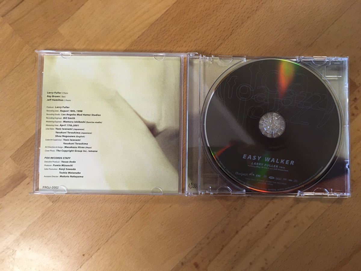 Larry Fuller Trio Easy Walker Hybrid SACD ラリー フラー トリオ イージー ウォーカー レイ ...