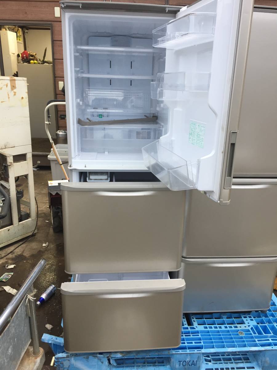 J-1047 SHARP シャープ 2018年 3ドア冷蔵庫 350L どっちもドア SJ-W352D-N 直接引き取り大歓迎(300リットル～)｜売買されたオークション情報、yahooの商品 ...