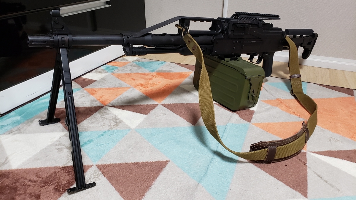 Raptor PKPペチェネグ 限定 品 オマケ付き 特典あり カスタム品 機関銃 ロシア装備 マルイ LMG FSB SOBR サバゲー ...