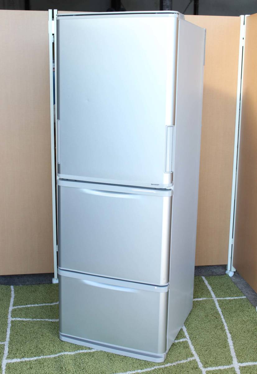 SHARP 3ドア冷蔵庫 SJ-W351E 左右どっちもドア 350L 2018年(300リットル～)｜売買されたオークション情報、yahooの商品情報をアーカイブ公開 - オークファン ...