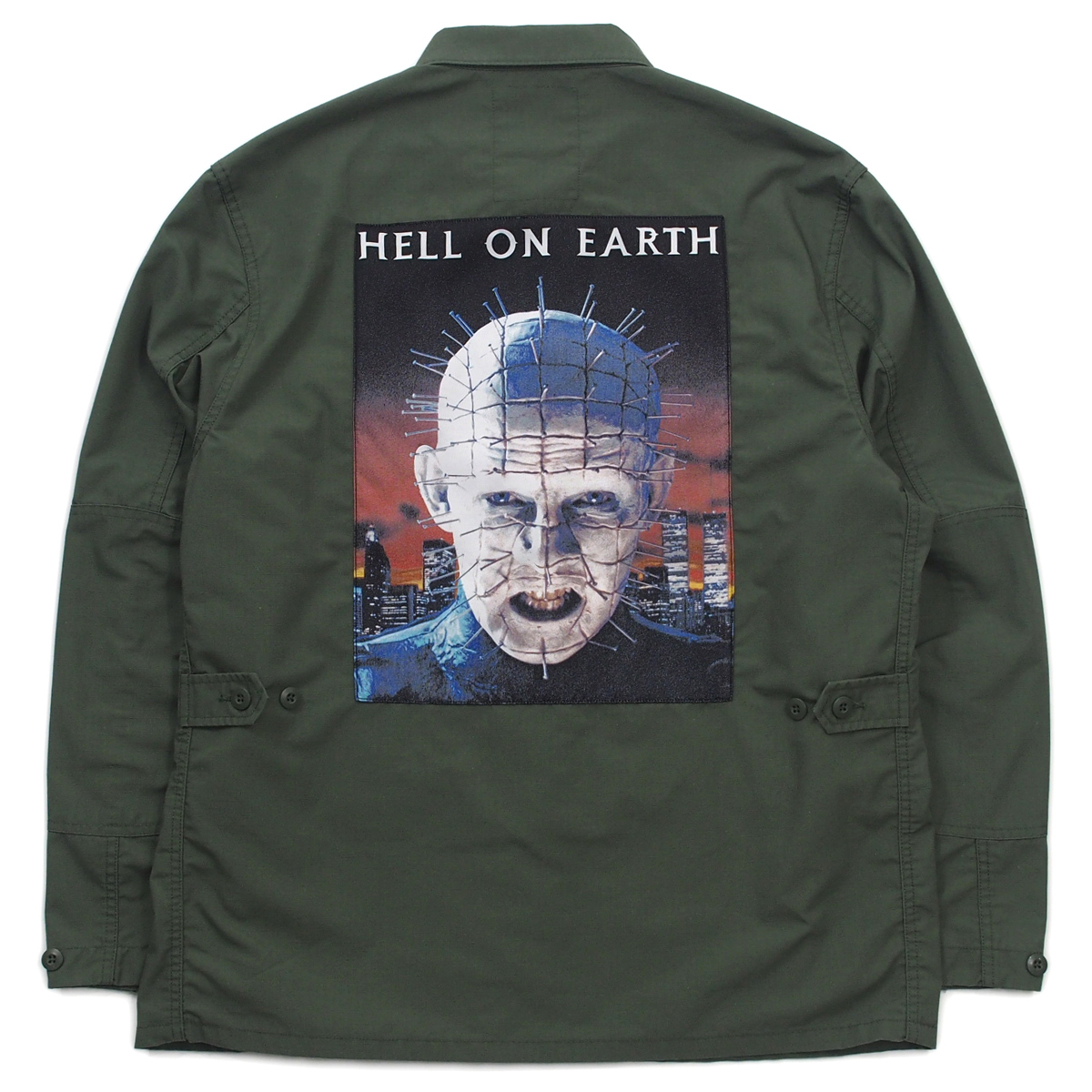 Supreme/Hellraiser - BDU Shirt オリーブXL シュプリーム/ヘルレイザー - バトル ドレス ユニフォーム ...