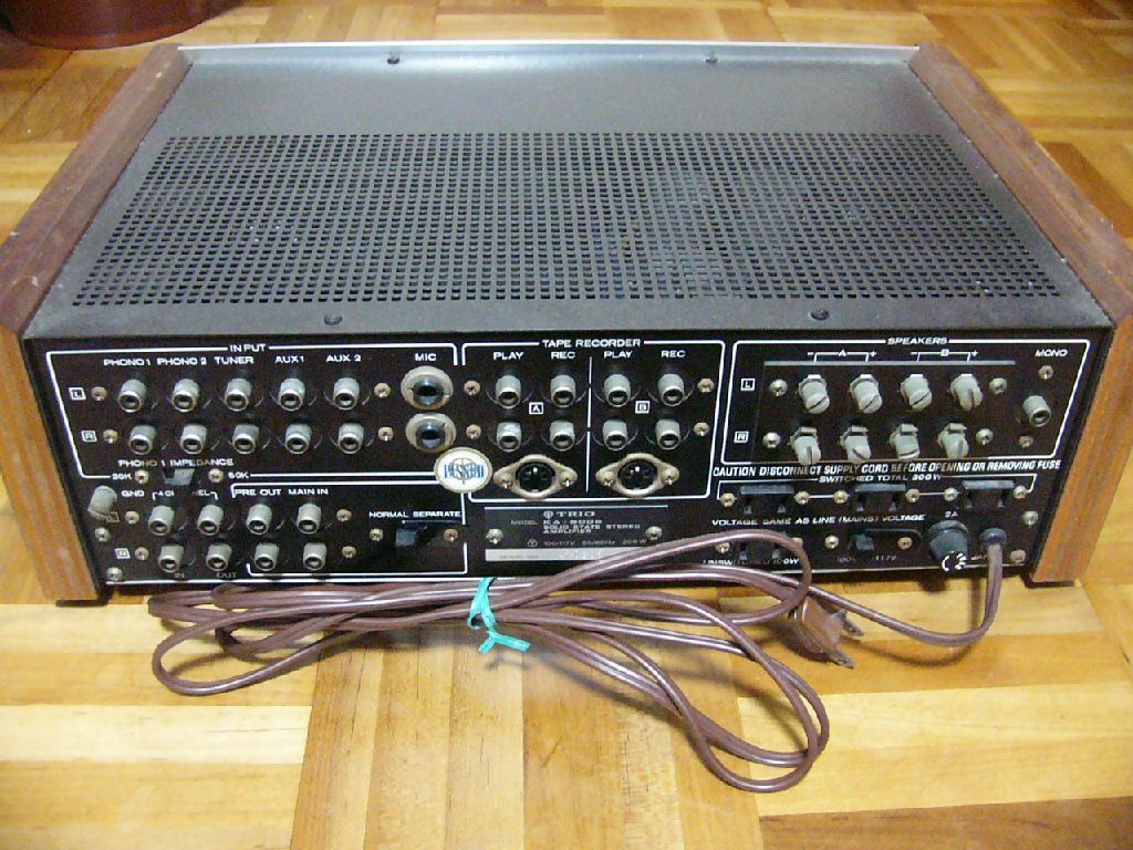 TRIO KA-5002 プリメイン アンプ(KENWOOD)｜売買されたオークション情報、yahooの商品情報をアーカイブ公開 - オークファン（aucfan.com）