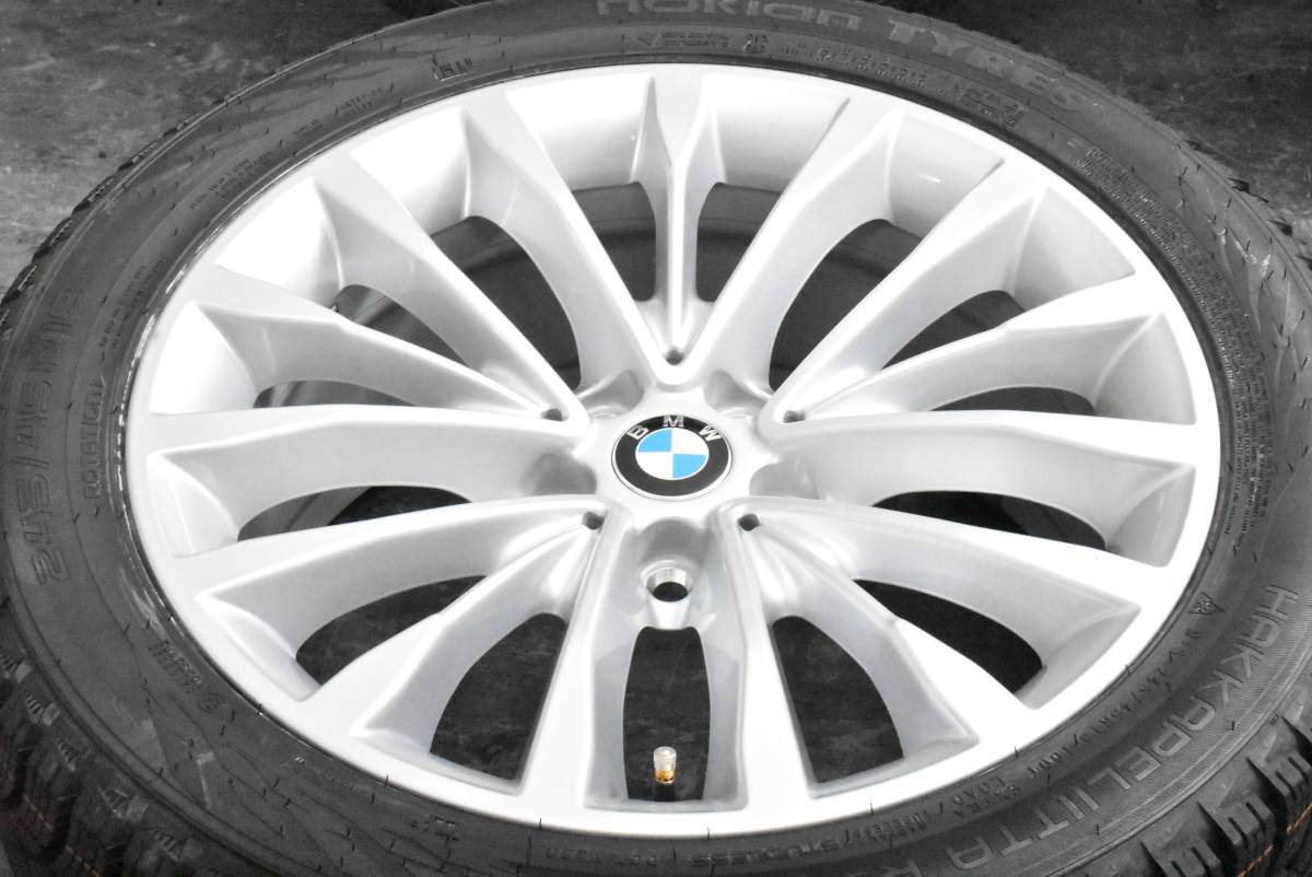 品 BMW G30/G31 5シリーズ 純正 18in 8J+30 PCD112 ノキアン ハッカペリッタ R3 RFT 245/45R18 ...