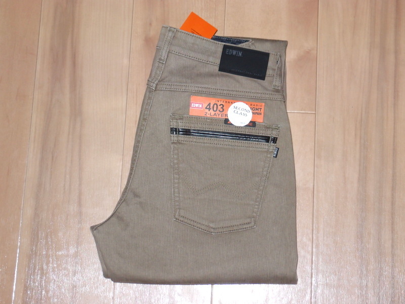 EDWIN 403 WILD FIRE ベージュ ストレッチパンツ W30 76cm エドウイン ワイルドファイア 防風 保温 透湿 暖パン(デニム、コットン)｜売買されたオークション情報 ...