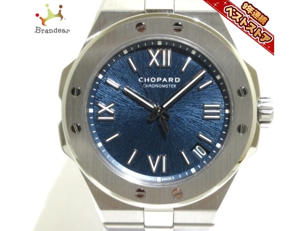 Chopard ショパール 腕時計 アルパイン イーグル ラージ 8600/298600-3001 メンズ SS ネイビー(ショパール)｜売買されたオークション情報、yahooの商品情報を ...