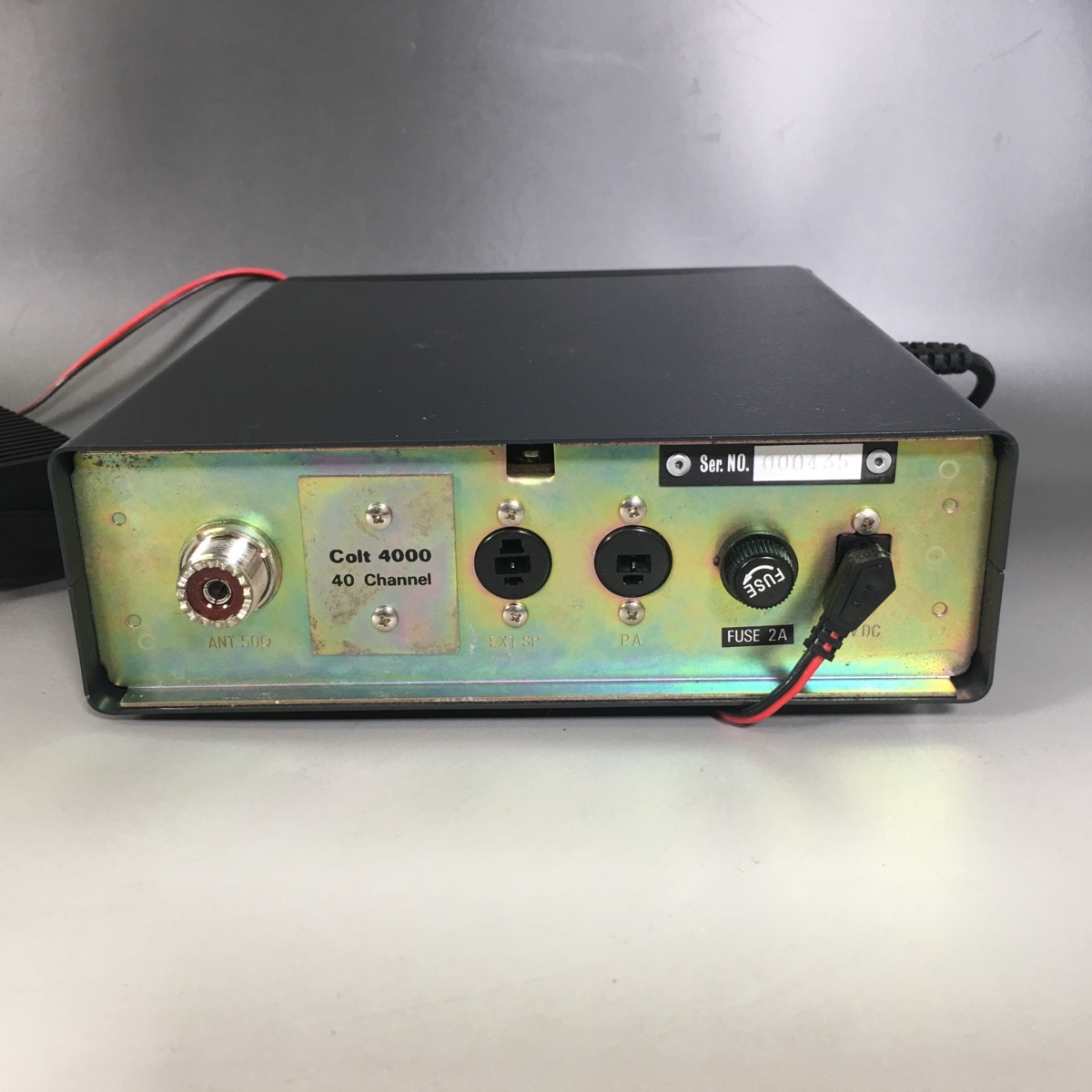 九十九堂 当時物 無線機 CB無線 Colt 4000 40ch モービル機 ジャンク 動作未確認(モービル)｜売買されたオークション情報 ...