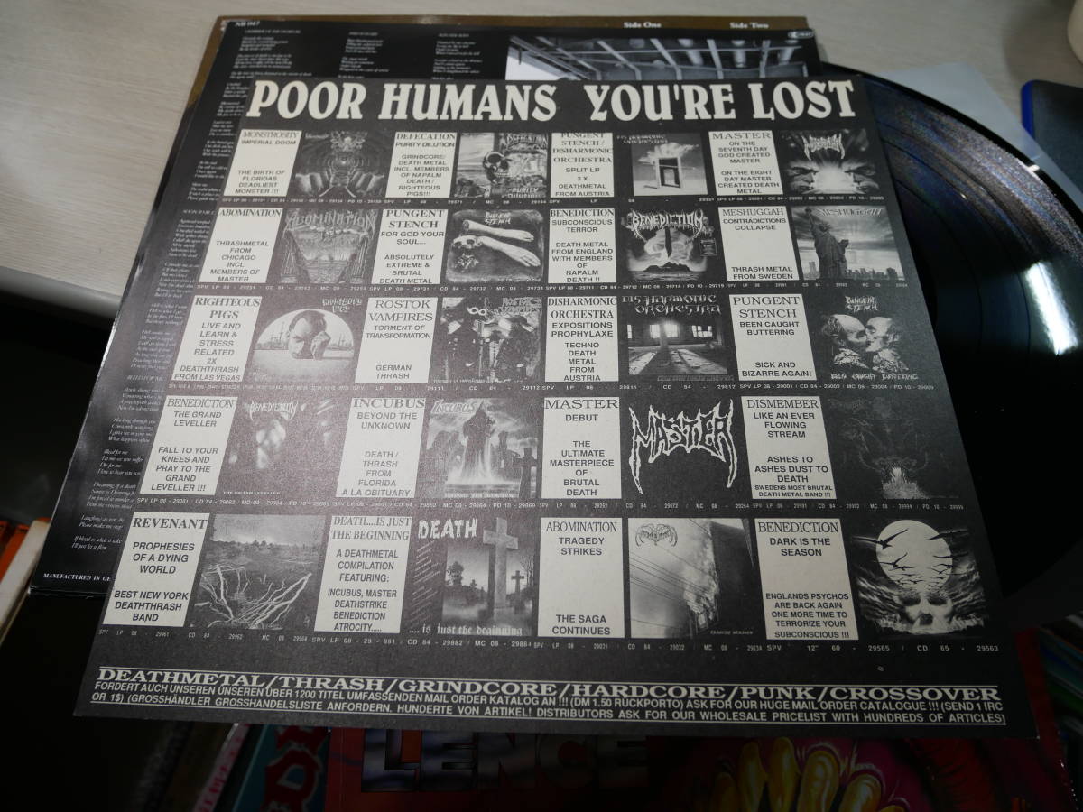 ディスメンバー/DISMEMBER/LIKE AN EVER FLOWING STREAM 1991 MADE IN GERMANY/NUCLEAR BLAST RECORDS:NB 047 ...