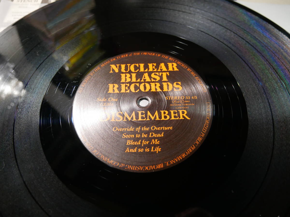 ディスメンバー/DISMEMBER/LIKE AN EVER FLOWING STREAM 1991 MADE IN GERMANY/NUCLEAR BLAST RECORDS:NB 047 ...