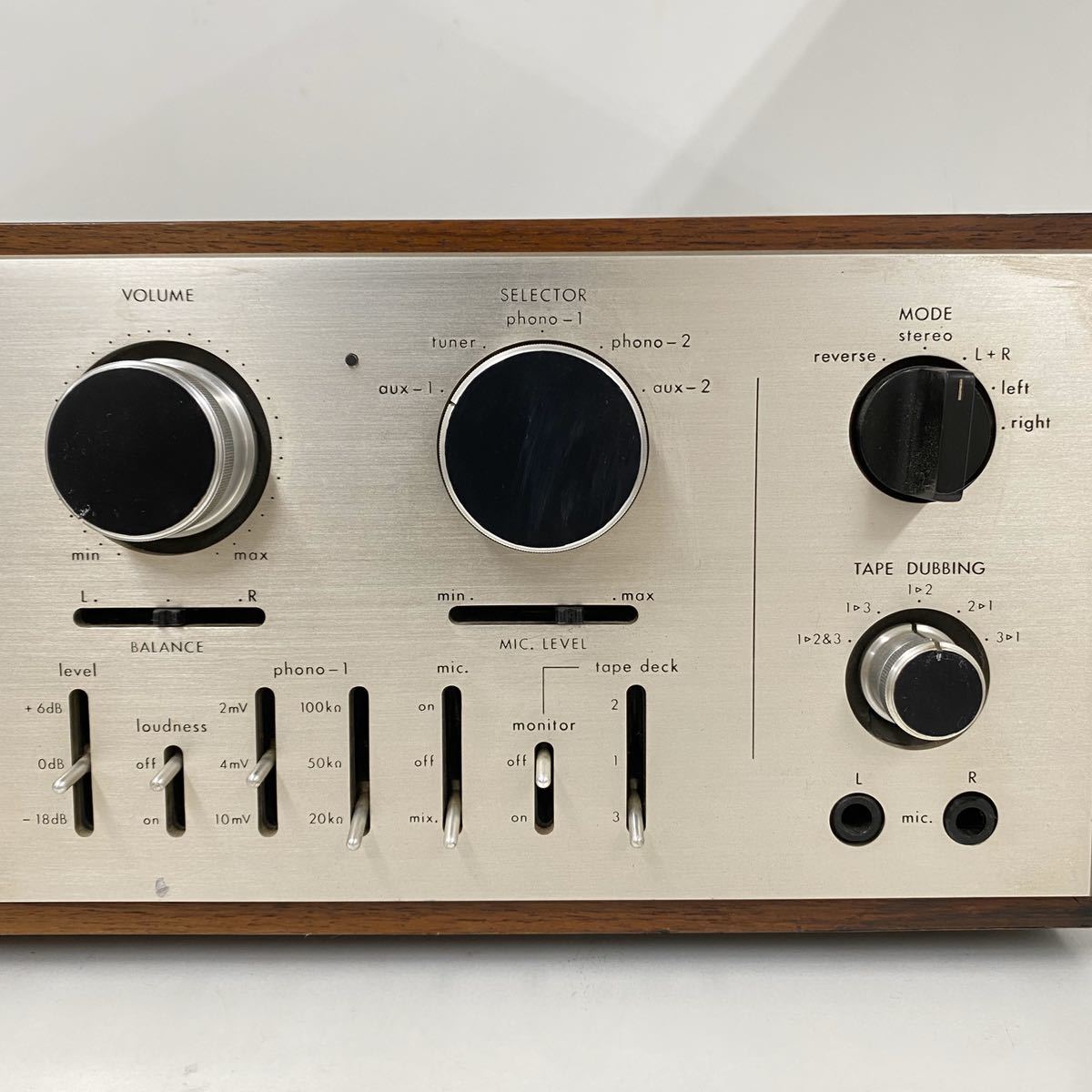 LUXMAN CL30 真空管 コントロールアンプ 管球式 ラックスマン 名機 高級品 木製 LUX JAPAN 608183(LUXMAN ...