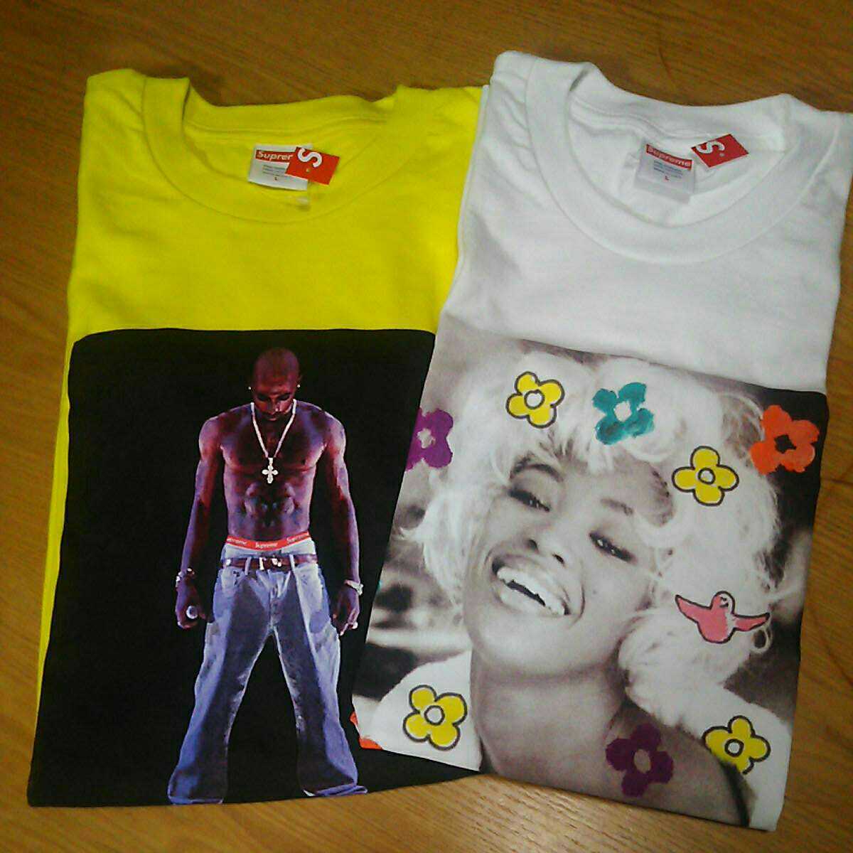 SUPREME 2pac naomi サイズL セット 店舗購入 シュプリーム ナオミ(Lサイズ)｜売買されたオークション情報、yahooの ...