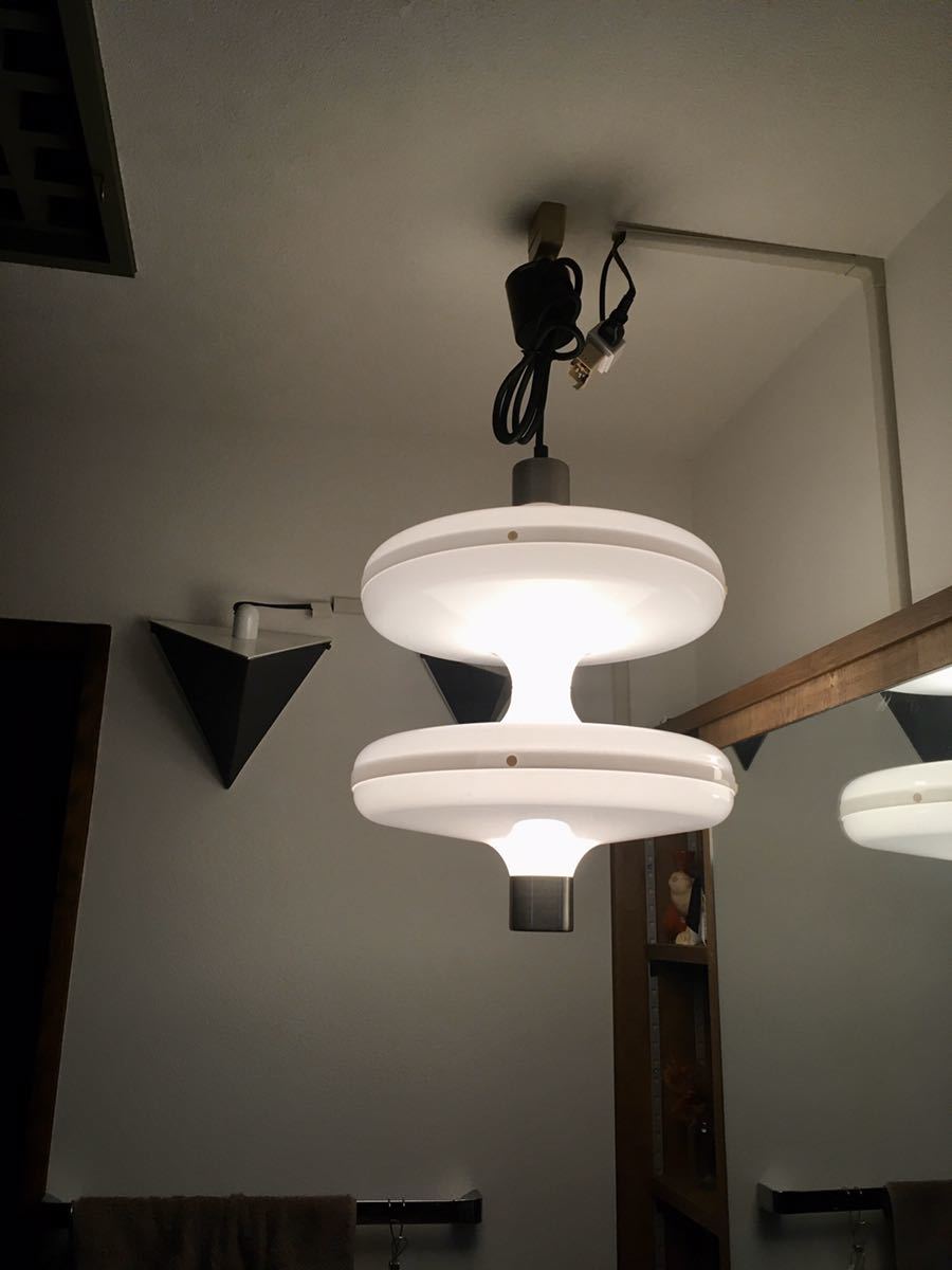 廃盤 E&Y maxray マックスレイ LOW YOYO 電球付き ローヨーヨー 2連 スペースエイジ ポストモダン ルイスポールセン flos(洋風)｜売買されたオークション情報 ...