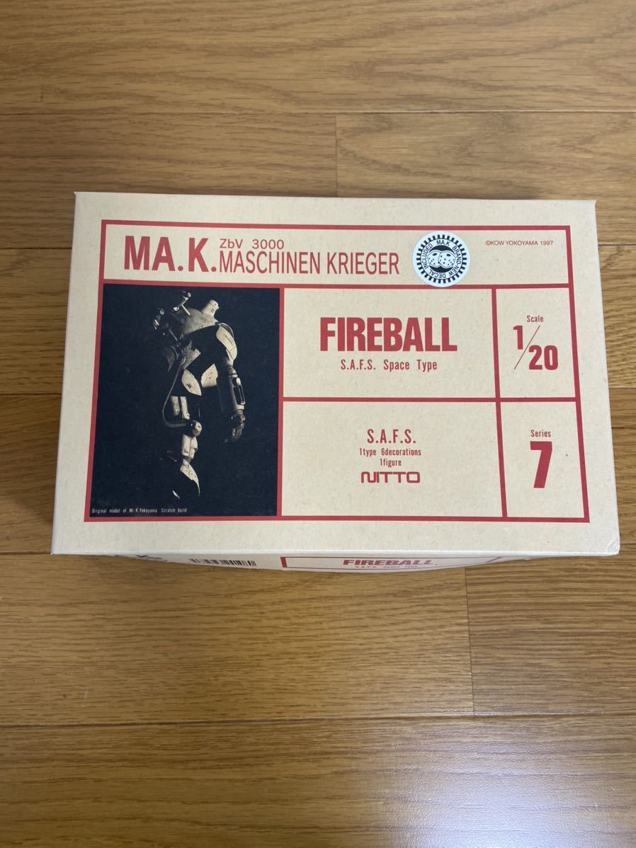 NITTO ZbV 3000 FIREBALL S.A.F.S Space Type ファイアボール Ma.K. マシーネンクリーガー 品 ...