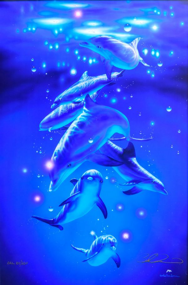 クリスチャン ラッセン│Christian Lassen マジカルモーメント S ミックストメディア 直筆サイン §マリンアート§ b44(シルクスクリーン)｜売買されたオークション情報 ...