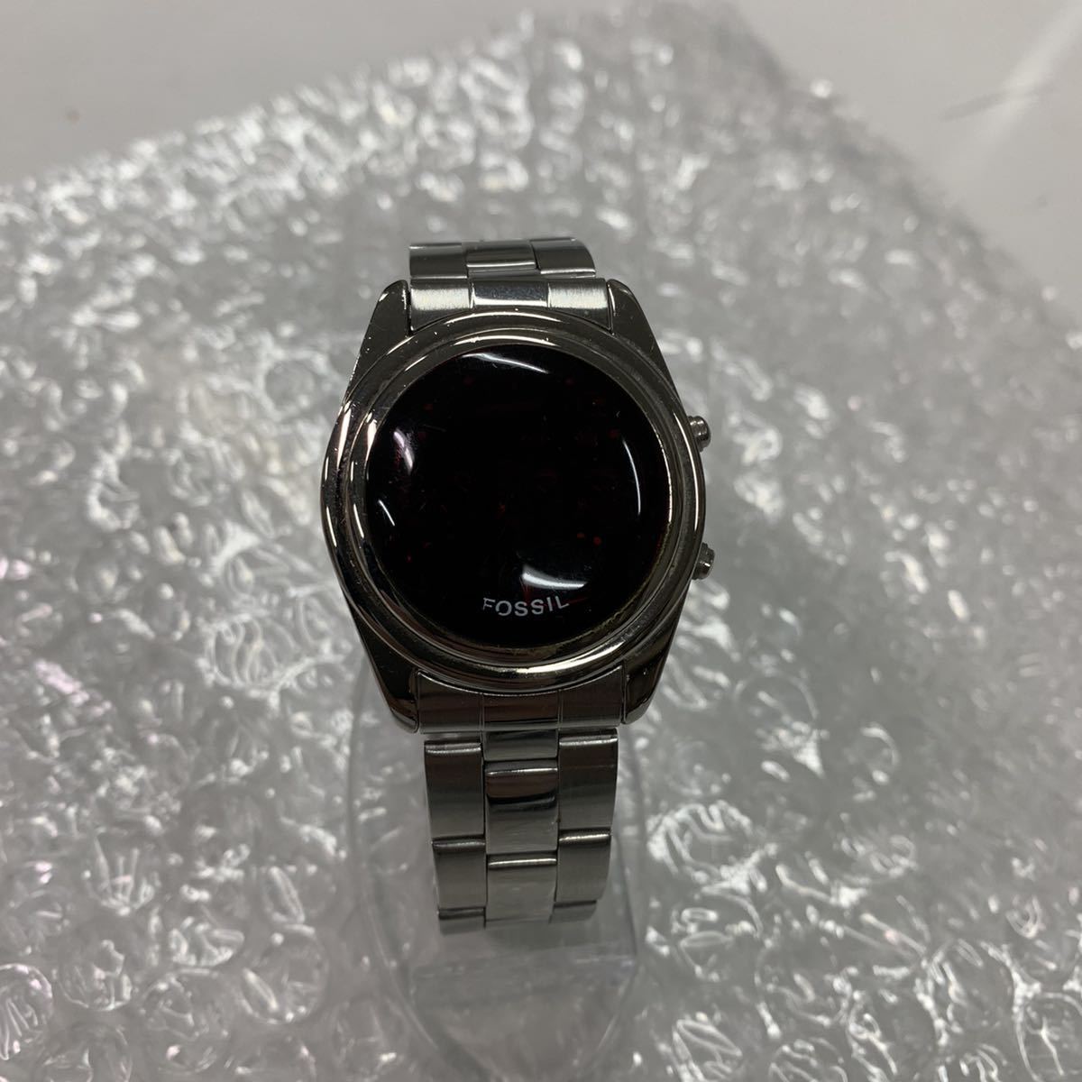 FOSSIL 2002 LED腕時計 作動未確認品 ケース付き(フォッシル)｜売買されたオークション情報、yahooの商品情報をアーカイブ公開 ...