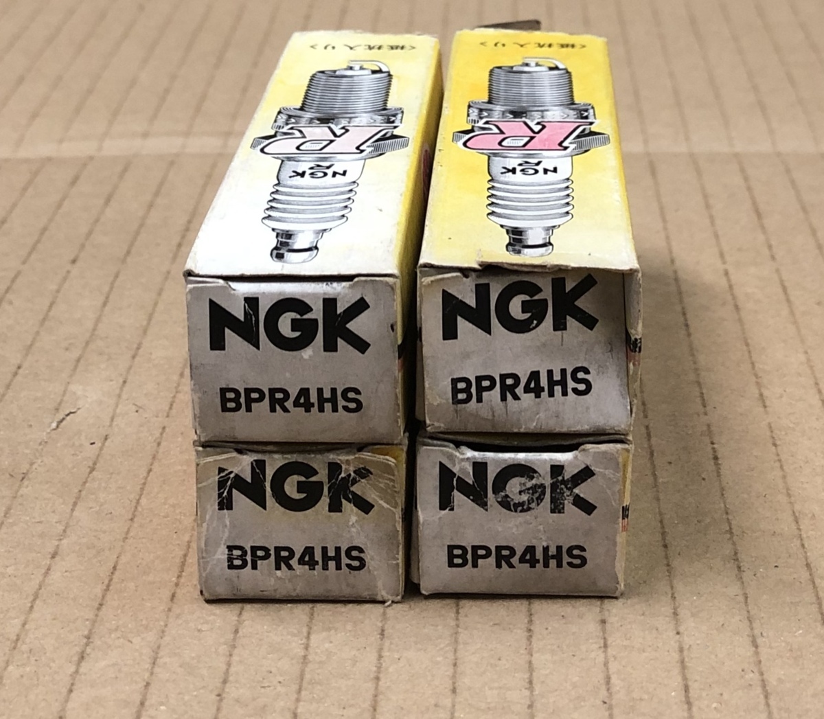 送料380円 数量限定 NGK 4本/セット BPR4HS レジスター スパーク/プラグ HONDA/ホンダ/QR50 等(スパークプラグ)｜売買されたオークション情報、yahooの商品情報を ...