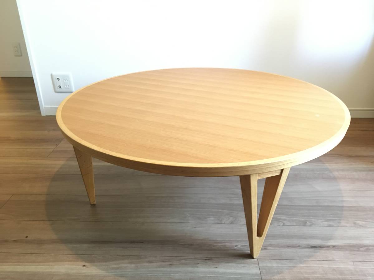 定価18万 FK-1 LIVING TABLE /KOTATSU ACTUS アクタス リビングテーブル/こたつ(丸型)｜売買された ...