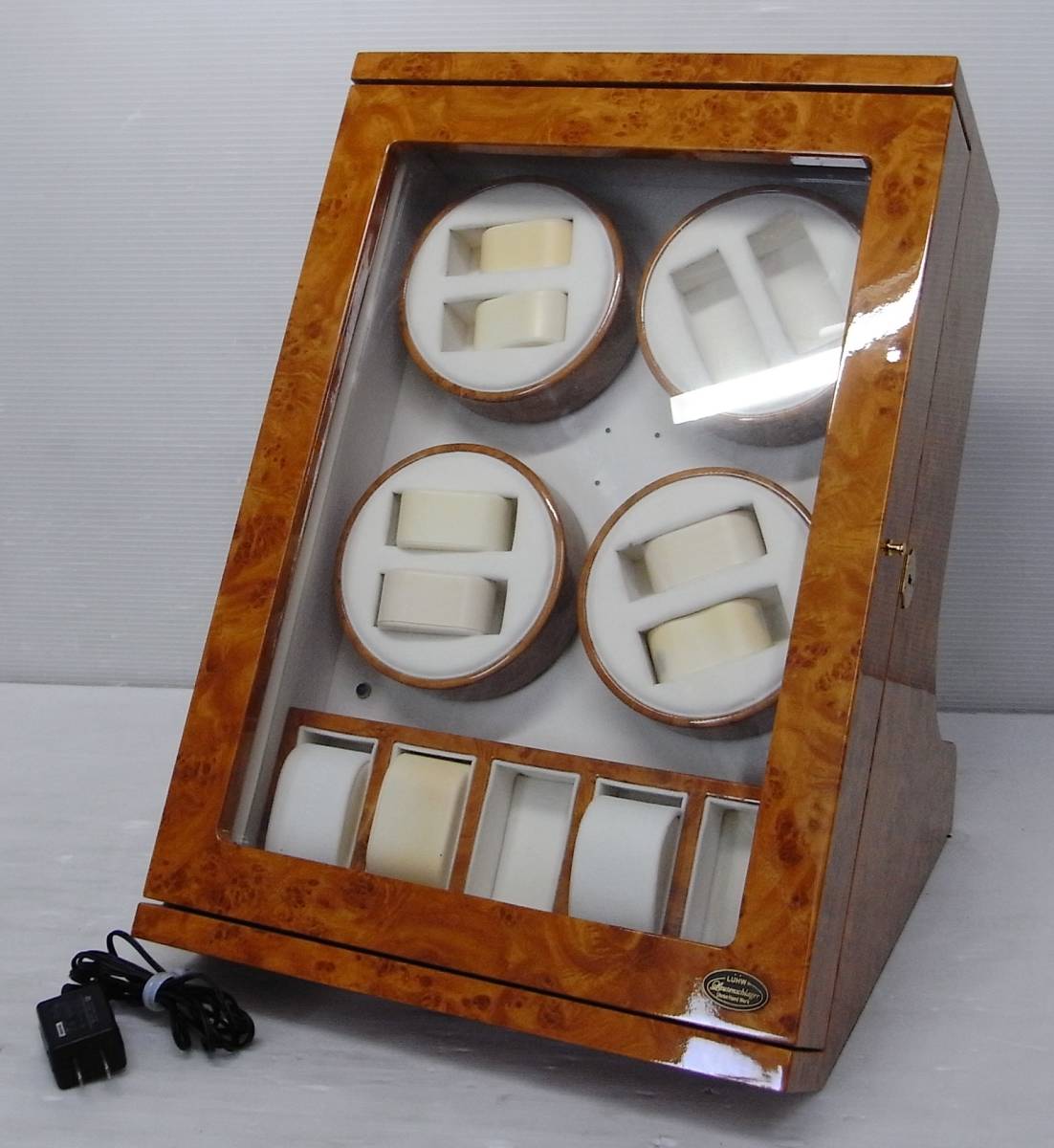 K7773 LUHW ローテンシュラガー 腕時計ワインダー 8連 ワインディングマシーン(ワインディング機能つき)｜売買されたオークション情報 ...