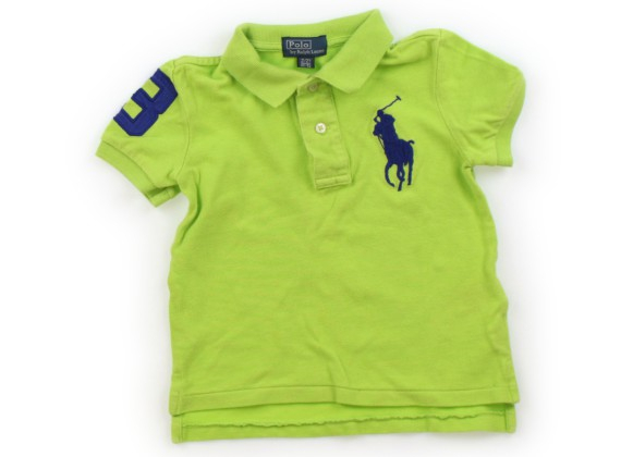 ポロラルフローレン POLO RALPH LAUREN ポロシャツ 90 男の子 グリーン 子供服 ベビー服 キッズ 551788(90（85 ...