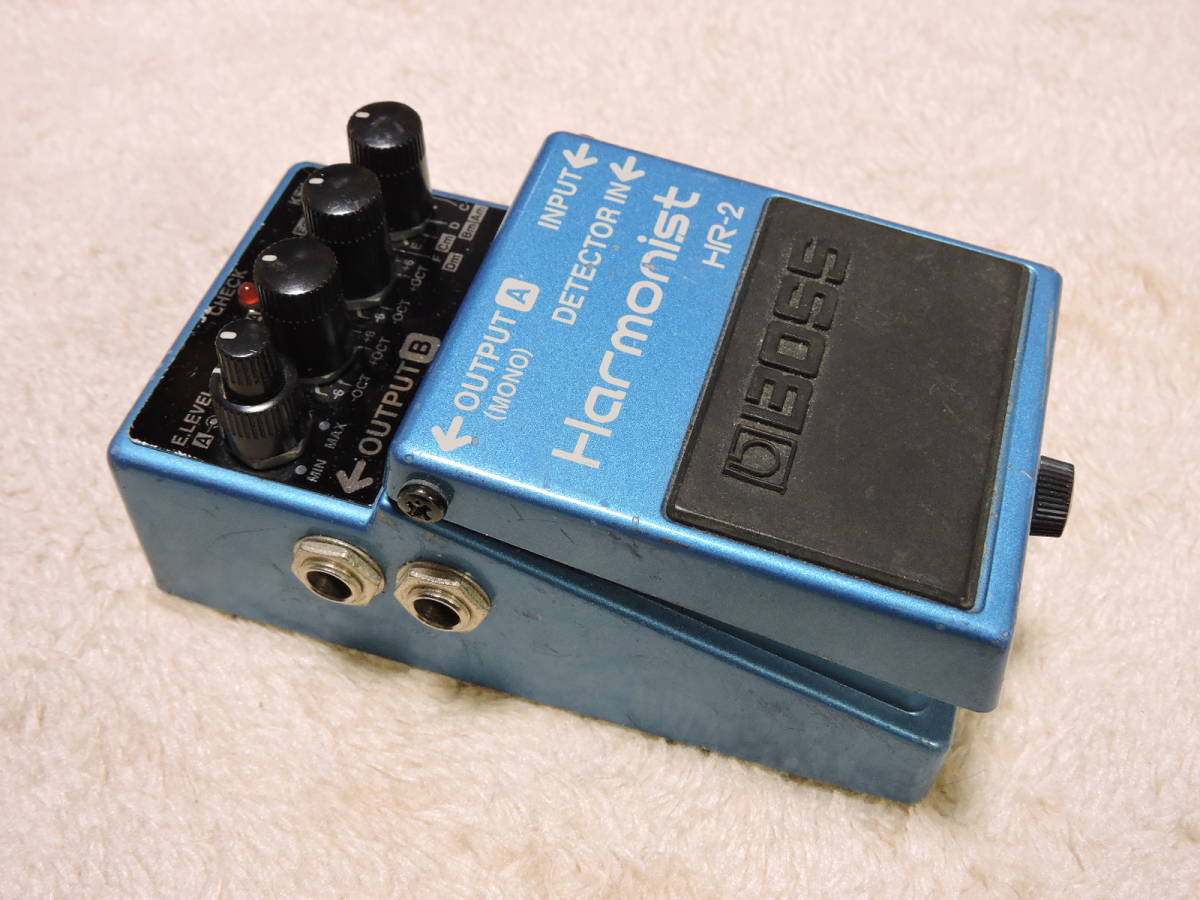 BOSS HR‐2 Harmonist 電源入りますが出力音ノイズしか出ません ジャンク品(ピッチシフター)｜売買されたオークション情報 ...