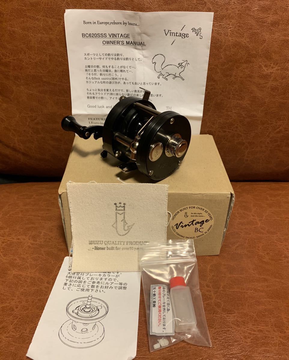 五十鈴工業 イスズ BC620SSS ビンテージ リール ブラック 検 五十鈴 オールドABU アブ 道楽 チャンピオン(その他)｜売買されたオークション情報、yahooの商品情報をアーカイブ ...