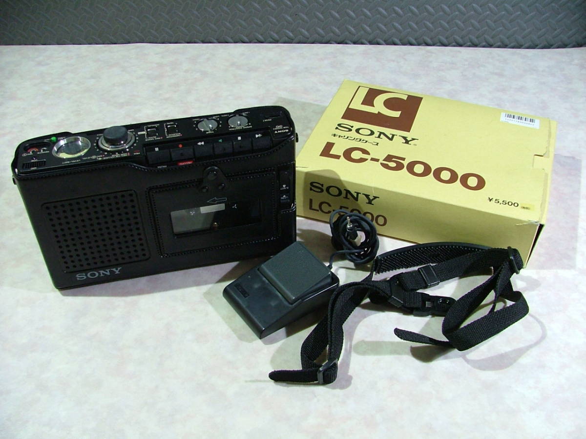 SONY TCM-5000EV ソニー カセットコーダー キャリングケース LC-5000 カセットデッキ(ラジカセ)｜売買されたオークション情報、yahooの商品情報をアーカイブ公開 ...
