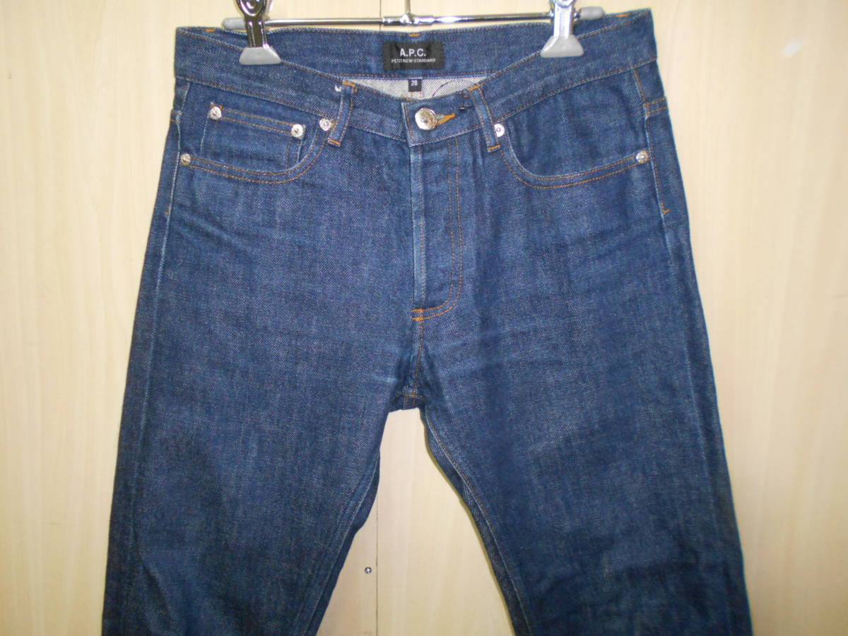 s249 A.P.C. PETIT NEW STANDARDスキニージーンズ アーペーセー プチニュースタンダード サイズW28 インディゴ ...