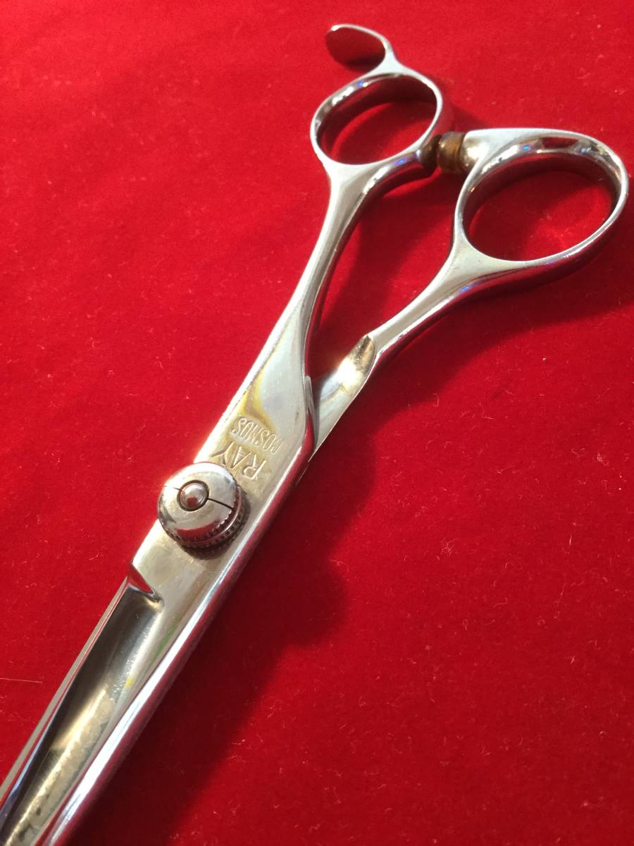 光シザーズ RAY COSMOS 133 美容 理容 はさみ シザー 鋏 研磨 調整済 美品 ｜店舗用品