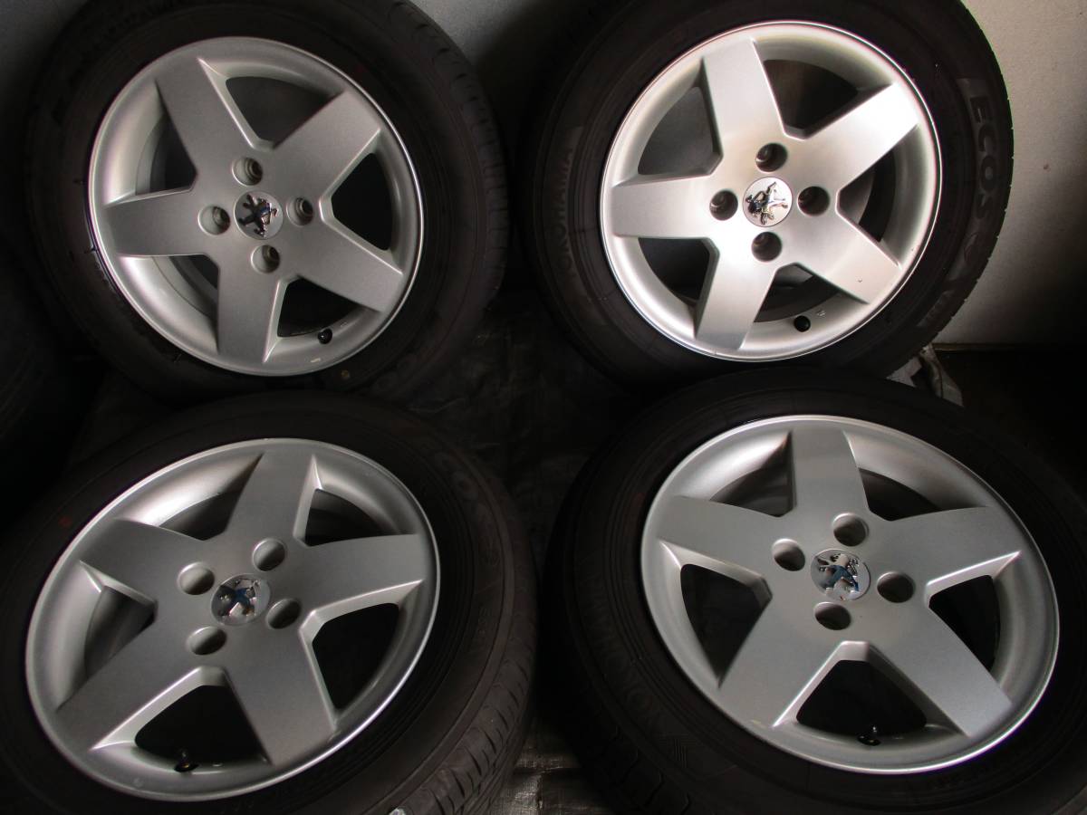 ホイールセット ヨコハマ エコス 185/65R15 プジョー純正 15×6J +23 4H-108 107(ラジアルタイヤ)｜売買されたオークション情報、yahooの商品情報をアーカイブ公開 ...