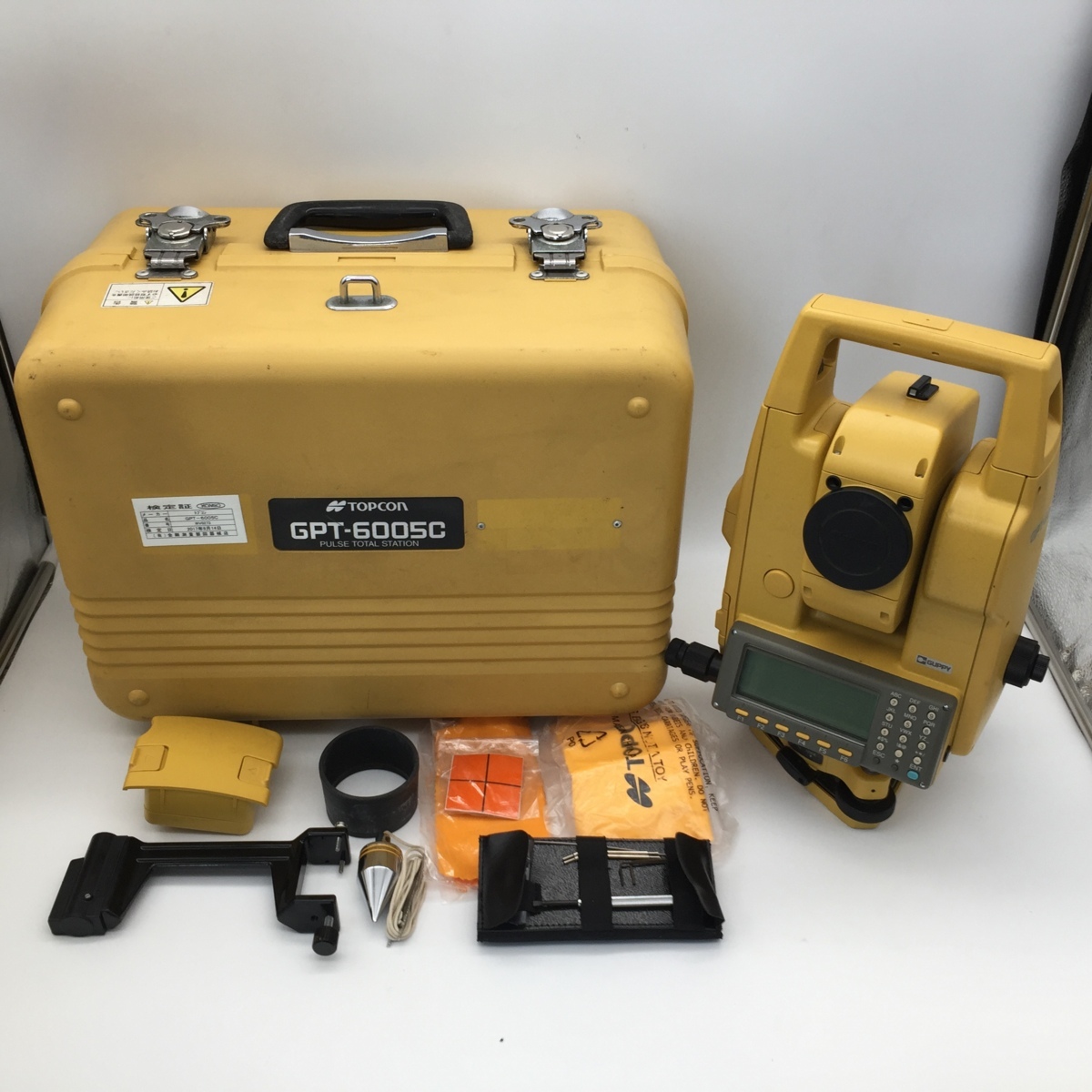 通電確認 TOPCON / トプコン GPT-6005C / トータルステーション(測量、角度計)｜売買されたオークション情報、yahooの ...