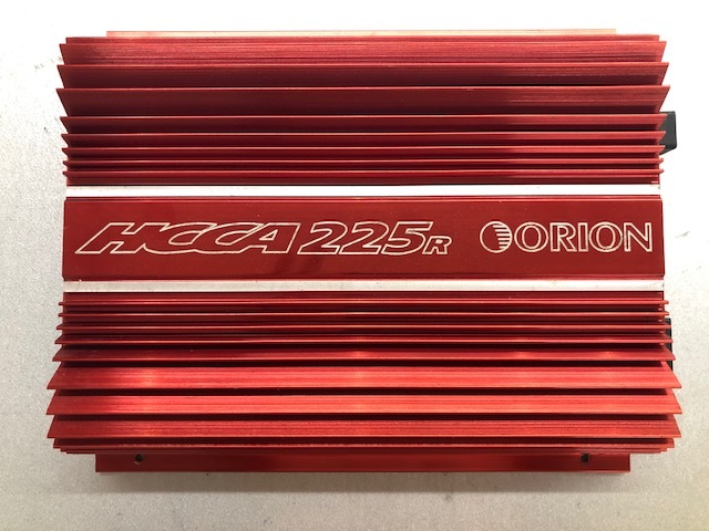 ORION 225HCCA COMPETITION AMP X-OVER 2CH パワーアンプ オライオン(アンプ)｜売買されたオークション ...
