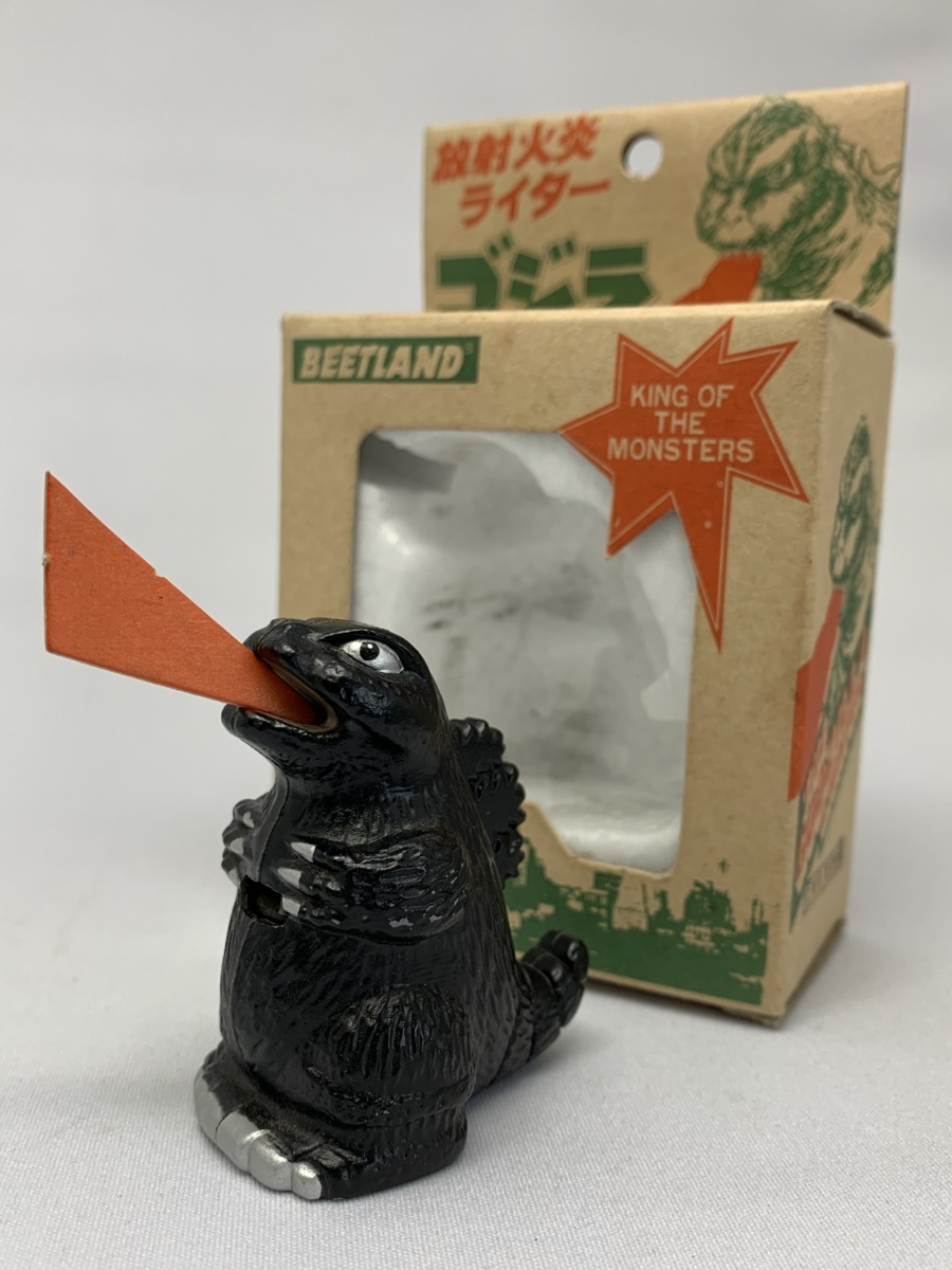 BEETLAND ゴジラ 放射火炎ライター GODZILLA LIGHTER X-1 LT(ゴジラ)｜売買されたオークション情報、yahooの ...