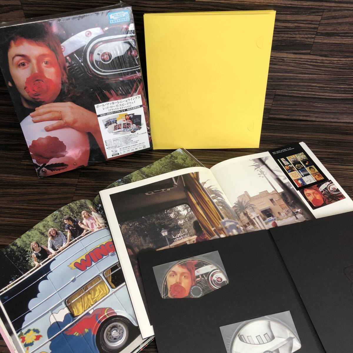 1円 スタート Paul McCartney ポールマッカートニー レッドローズ スピードウェイ デラックス エディション 3CD+2DVD+1Blu-ray 1スタ 東KK(Paul ...