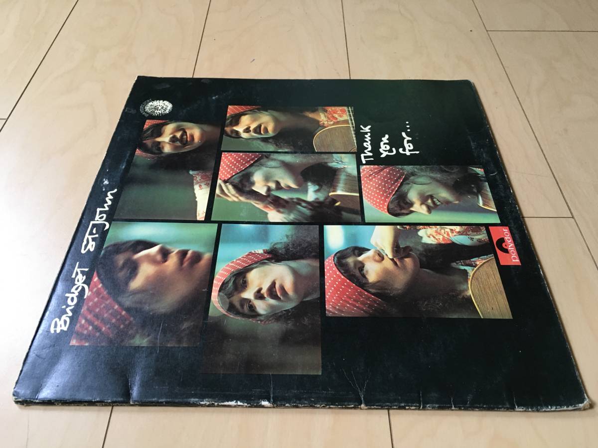必殺の英原盤大放出 Bridget St. John/Thank you for... UK 1st Press Original #3 ...