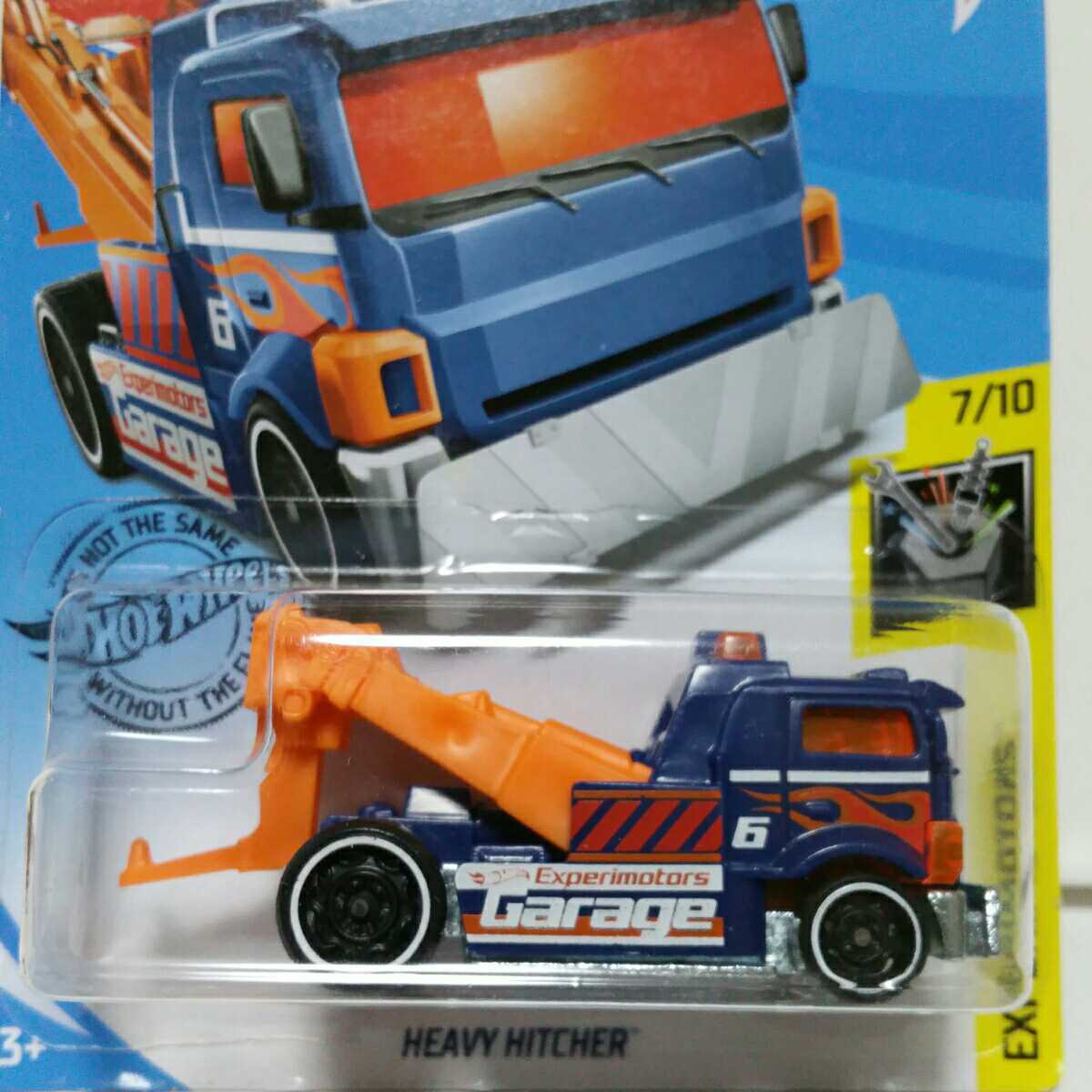 HOT WHEELS HEAVY HITCHER ホットウィール ヘビー ヒッチャー EXPERIMOTORS レッカー車 トラック ミニカー ...