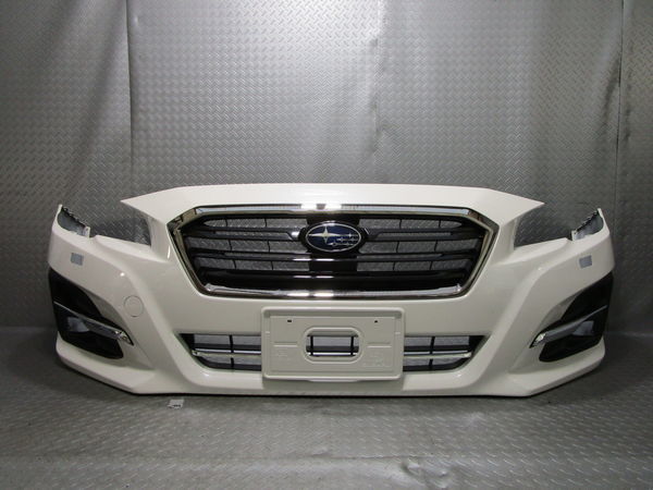 スバル純正 VM4 VMG レヴォーグ 後期 フロントバンパー フロント バンパー グリル フォグカバー 白パール 57704VA000 ...